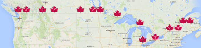 Crossing the Border To Ontario